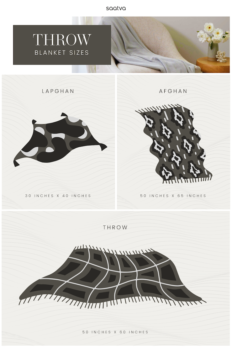 Blanket Size Chart: Guide to Blanket Sizes and Dimensions | Saatva