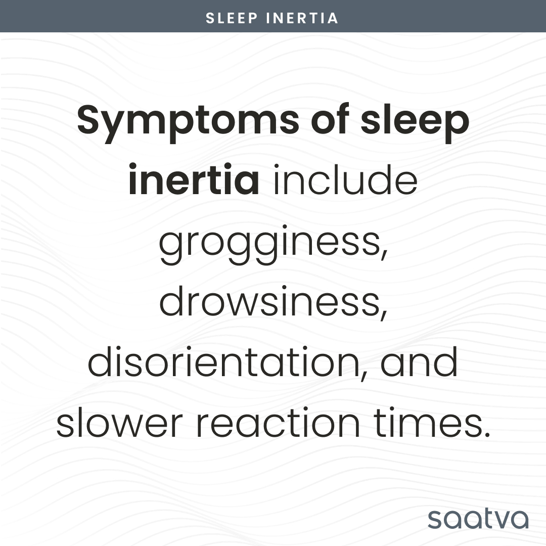 What Is Sleep Intertia & How to Get Rid of It | Saatva